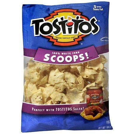 Tostitos Scoops Tortilla Chips 10 Ounce Plastic Bag | Lolly & Pops ...
