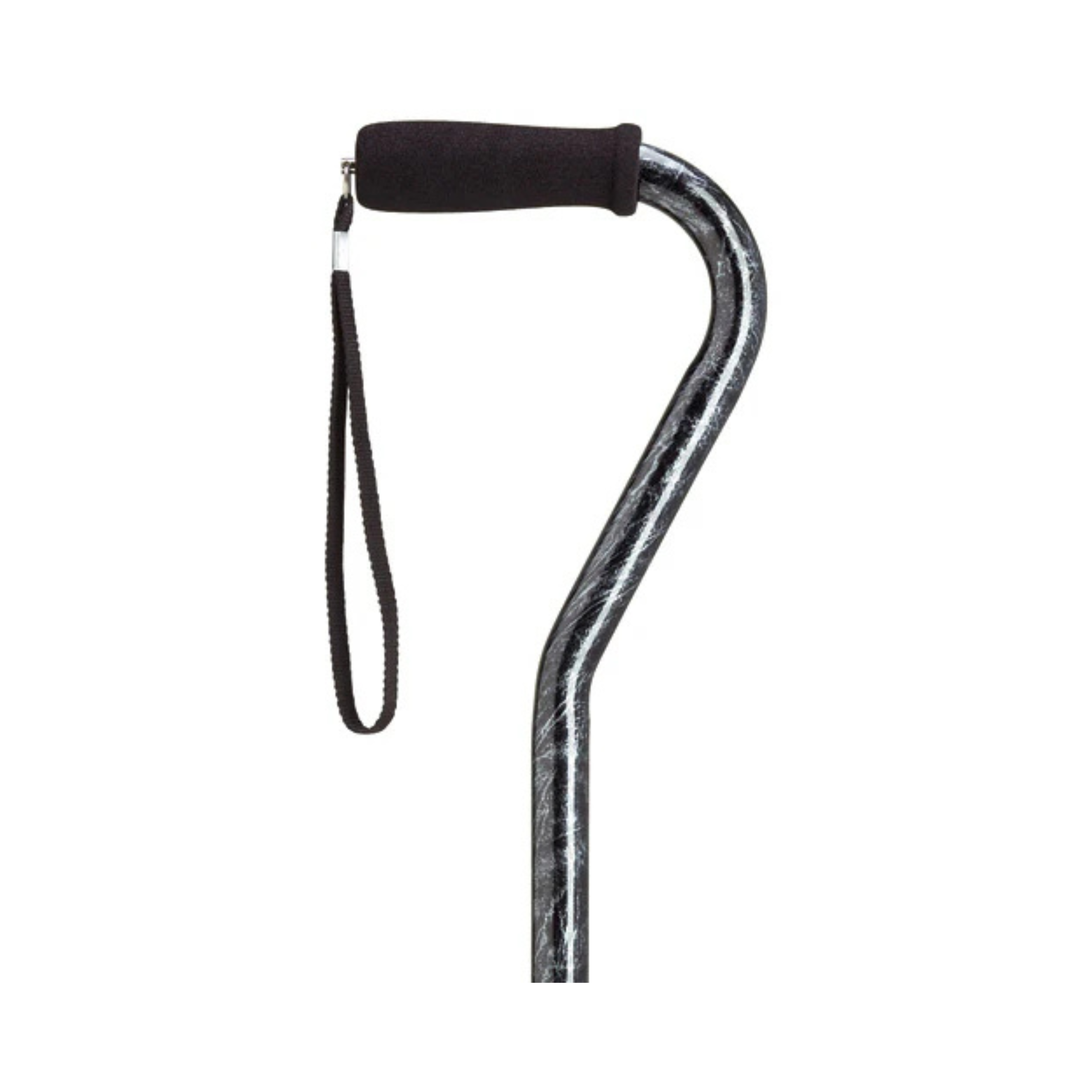 Harvy Canes - Adjustable Center Balance Cane, Black Marble | Lolly ...
