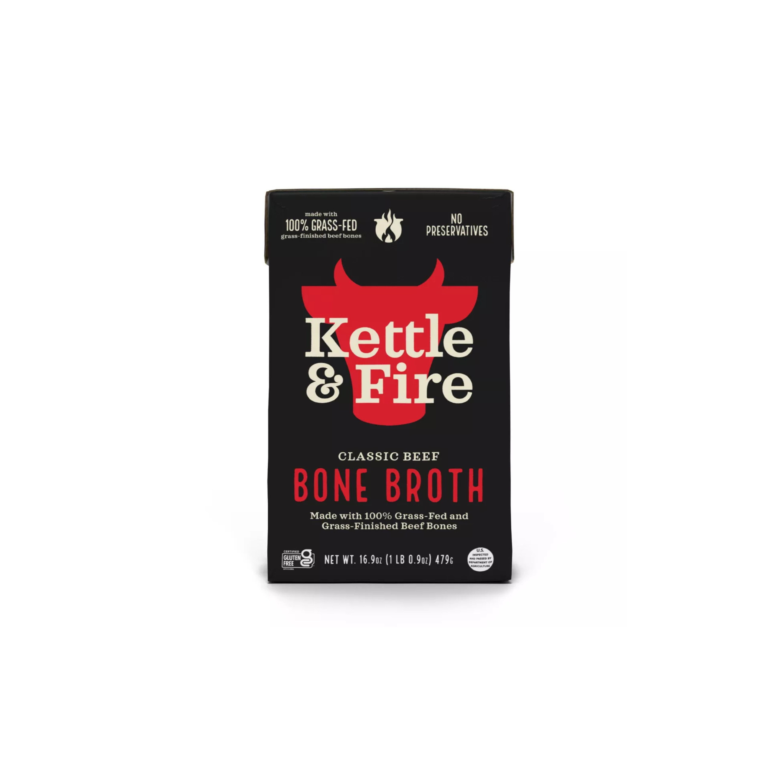 Kettle & Fire Classic Beef Bone Broth | Lolly & Pops Medical Supply and ...