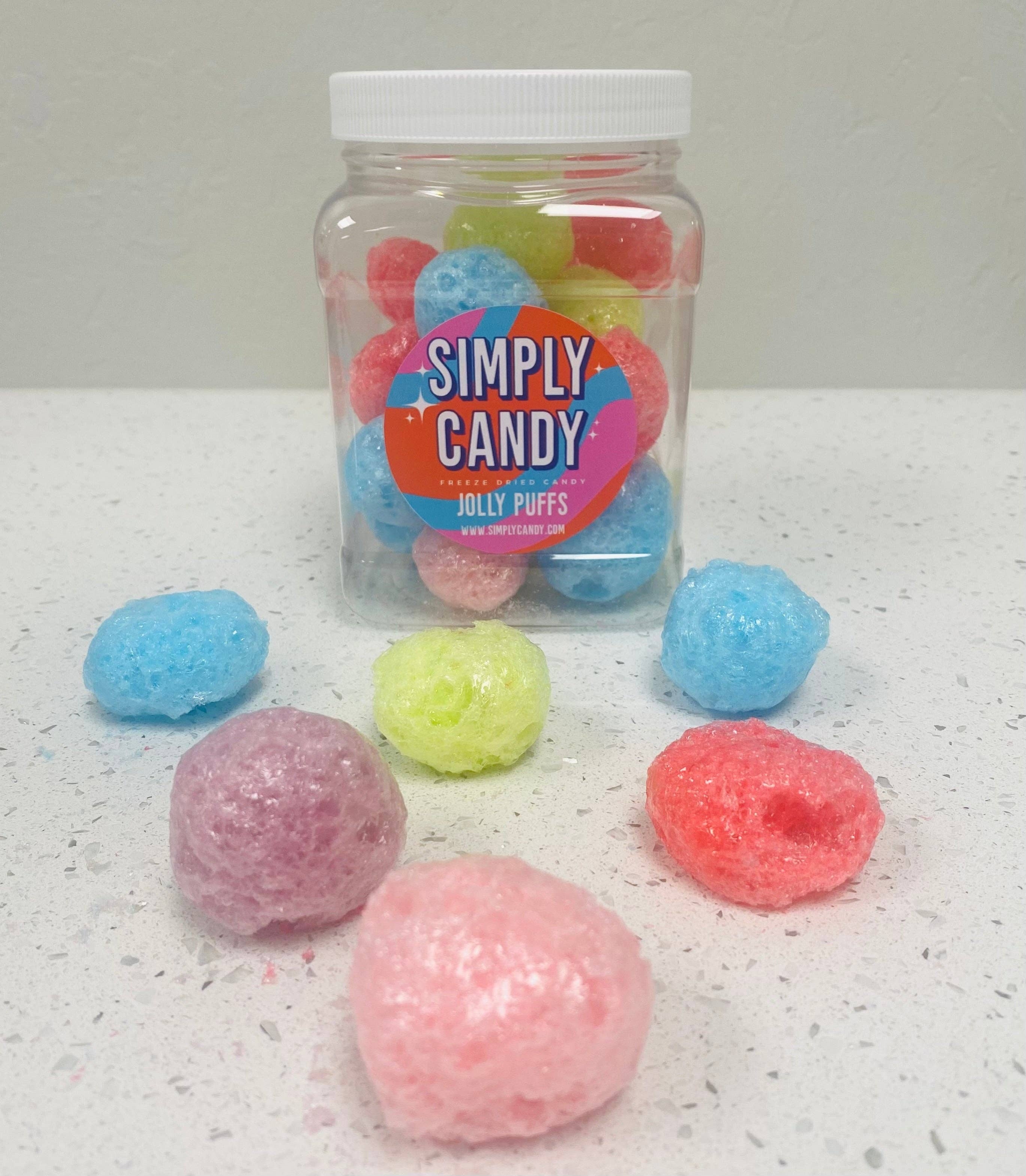 Simply Candy Freeze Dried Jolly Puffs Candy Lolly Pops Medical Simply Candy Freeze Dried Jolly Puffs Candy Lolly Pops Medical