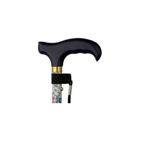 Harvy Canes - Adjustable Mini Folding Cane, Pink Wildflowers | Lolly ...