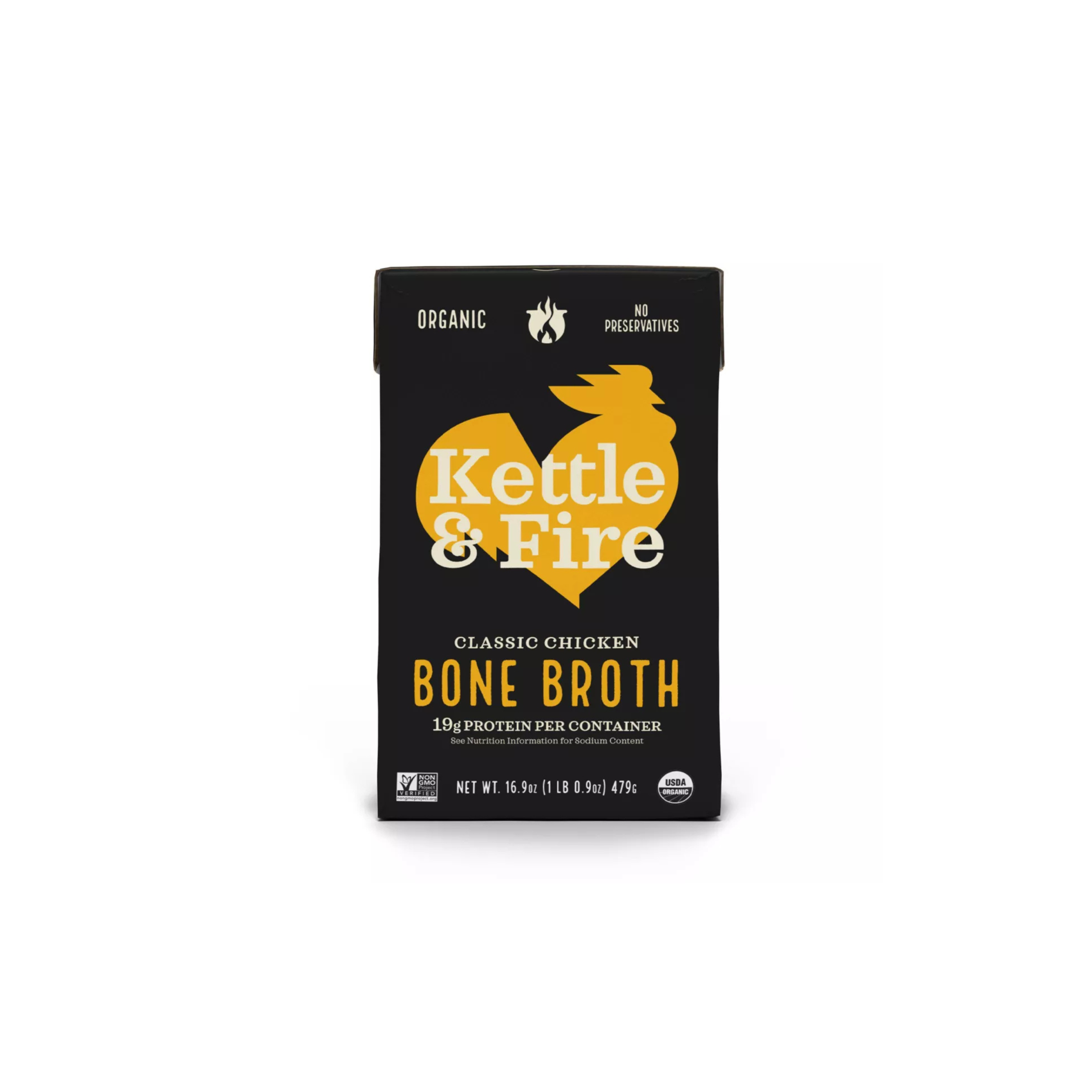Kettle & Fire Classic Chicken Bone Broth | Lolly & Pops Medical Supply ...