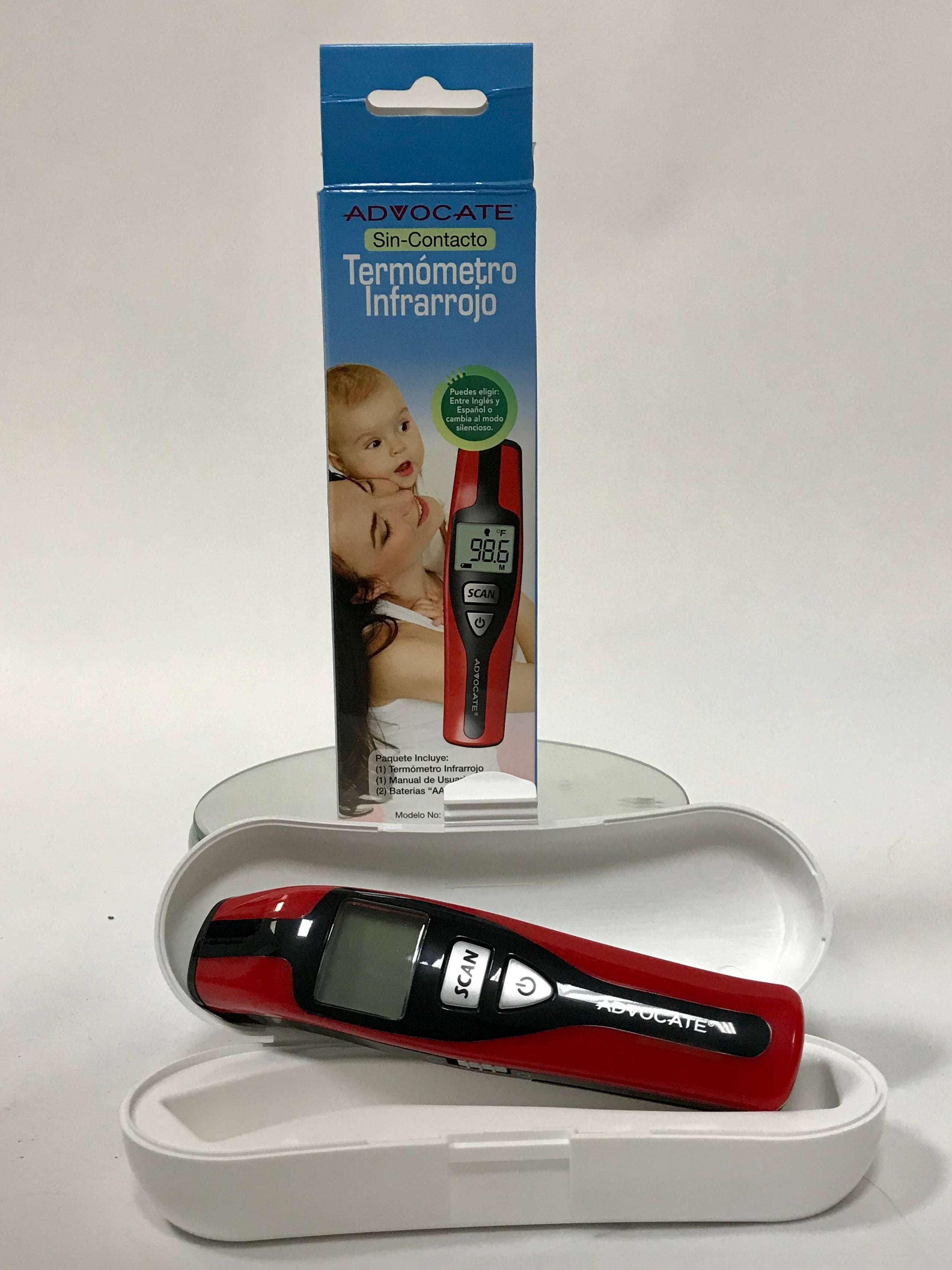 Non-Contact Infrared Speaking Thermometer Advocate | Lolly & Pops ...